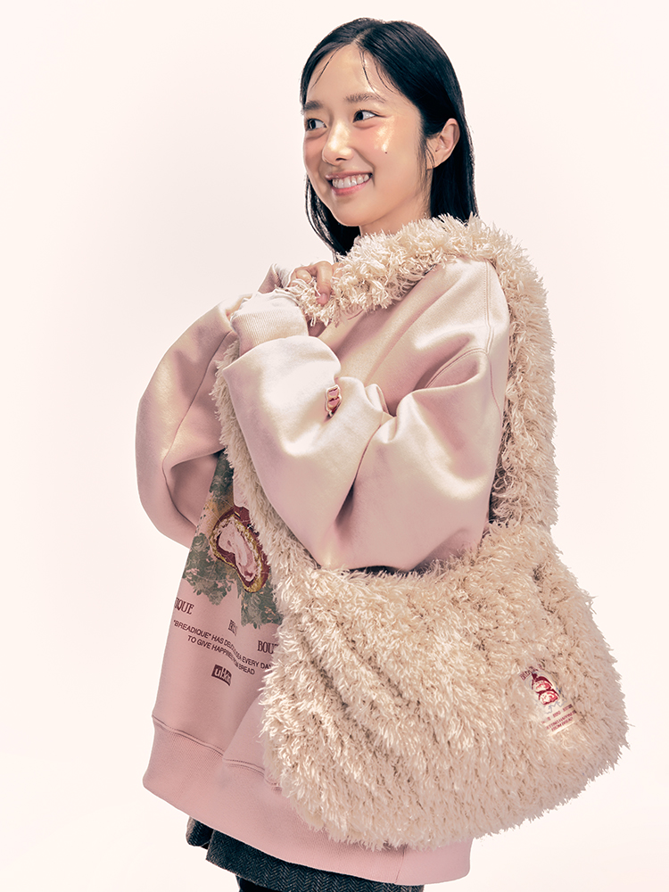 BREADIQUE Bread Dumble Shoulder Bag_Ivory